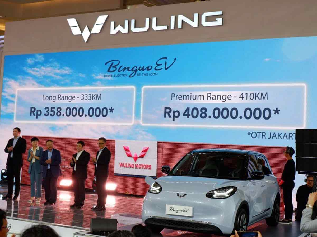 Segini Murahnya Pajak Tahunan Mobil Listrik Wuling Binguo EV